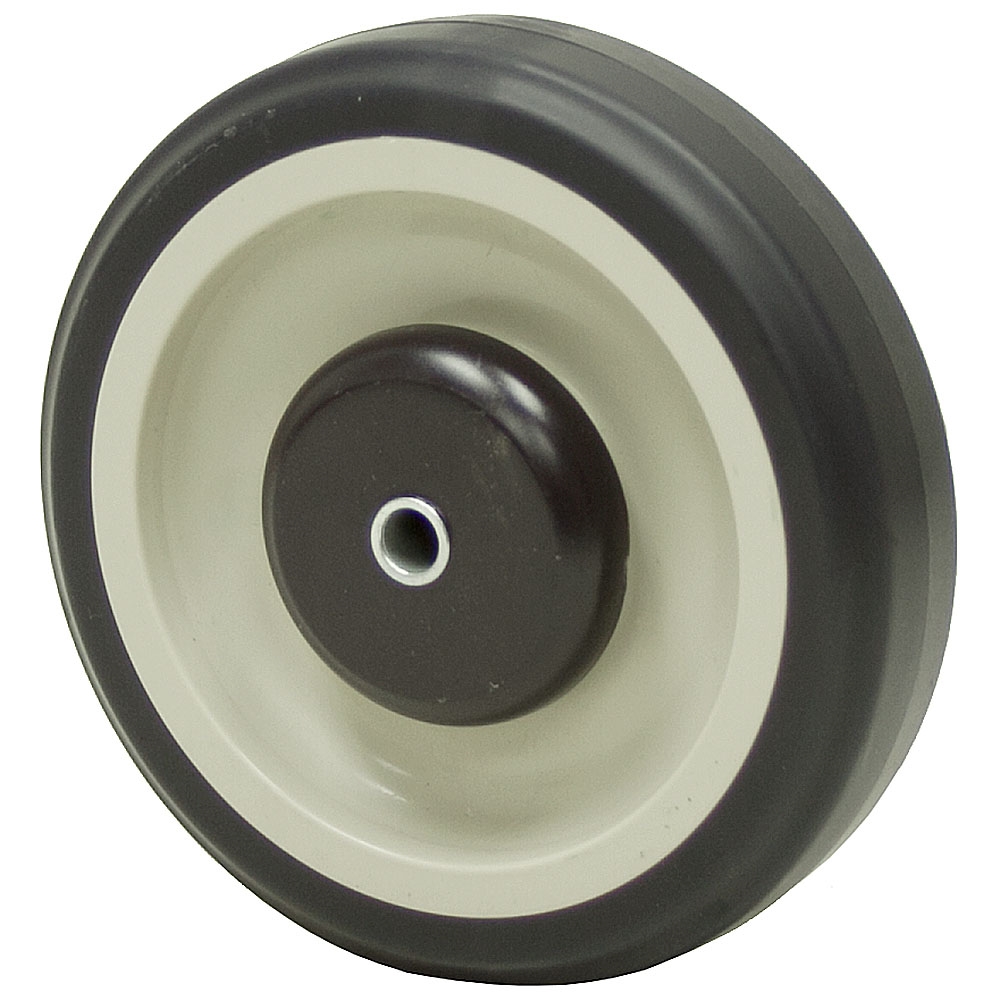 5 X 1 3 16 Dark Blue Polyurethane Wheel W Threadguards Caster 5-x-1-3-16-dark-blue-polyurethane-wheel-w-threadguards-caster