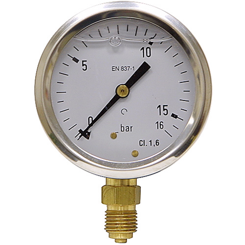 16 Bar 2 5 LM LF Gauge Pressure Vacuum Gauges Pressure Gauges