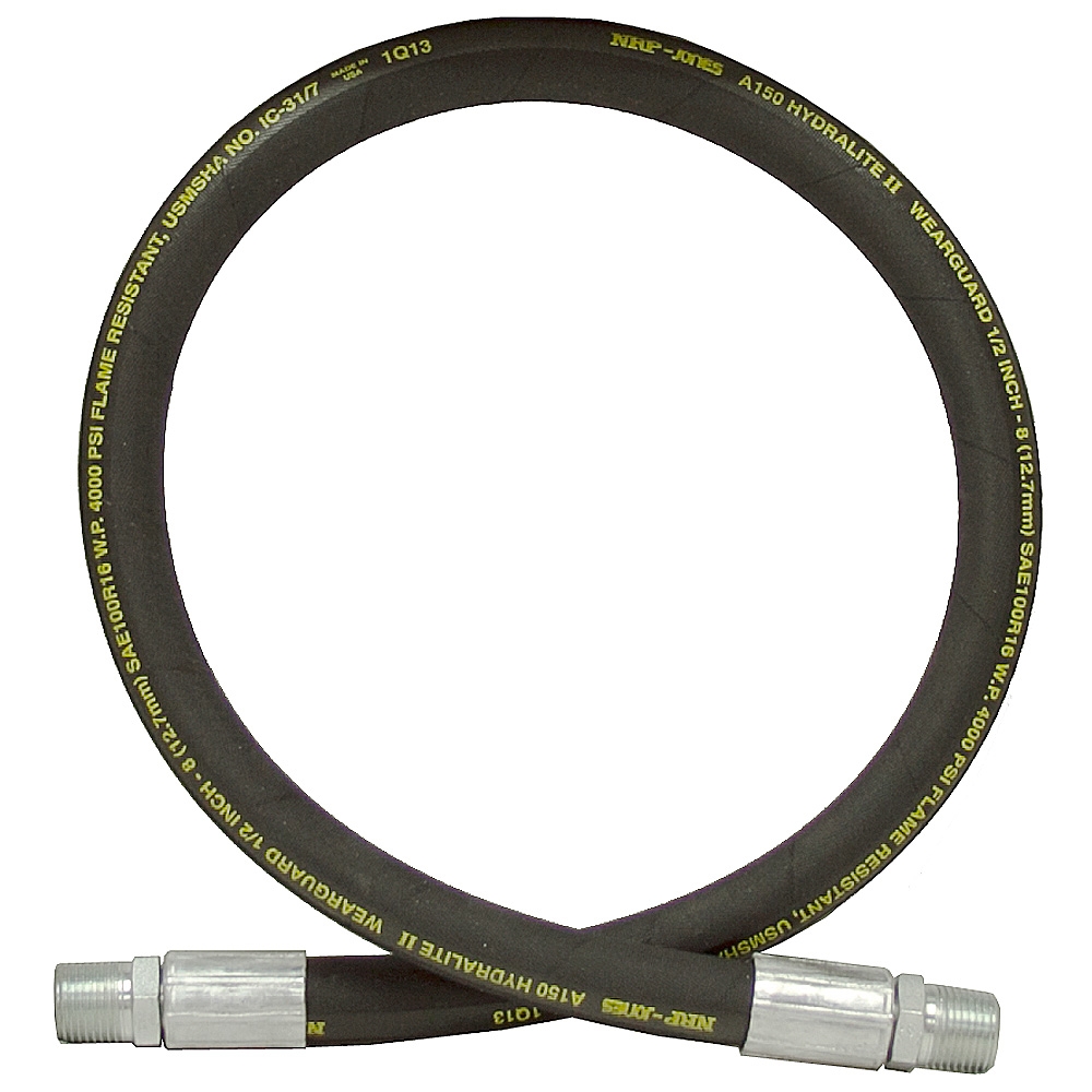 1 2 X 84 1 2 NPTM X 1 2 NPTM SAE 100R16 Hydraulic Hose Assembly 4000